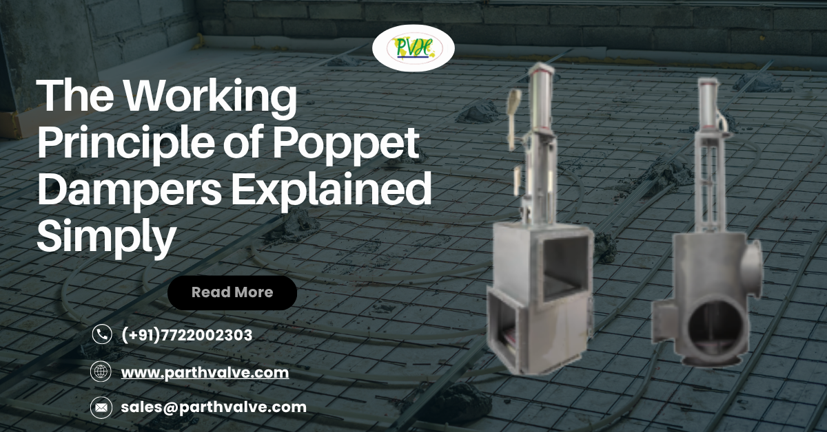 Working Principle of Poppet Dampers